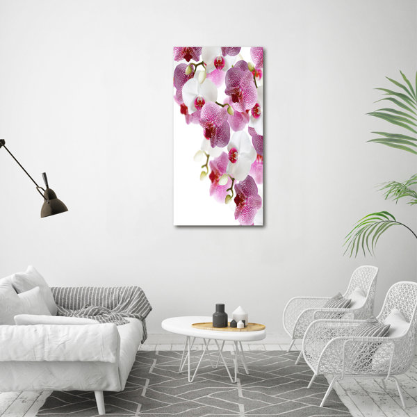 Ebern Designs Orchidee - Kunstdrucke auf Leinwand - Wrapped Canvas | Wayfair.de